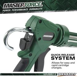 Masterforce® Pro 13.5" Dual Thrust Caulk Gun at Menards®