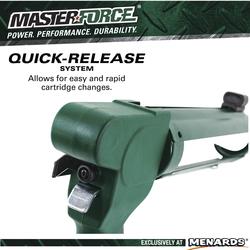 Masterforce® Pro 9.5" Rodless Caulk Gun at Menards®