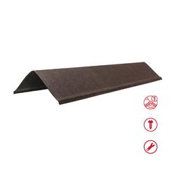 Ondura® Premium 39.5" x 12" Brown Ridge Cap at Menards®