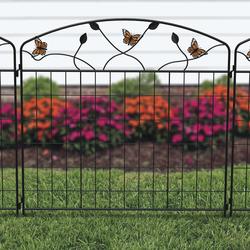 Enchanted Garden 36 x 36 Butterfly No Dig Fence Panel at Menards®
