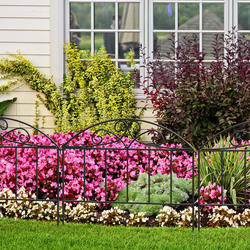 30"H x 36"W Arched Top Scroll Fence Panel at Menards®