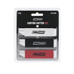 Tool Shop® Carton Cutter Set - 3 Piece at Menards®