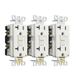 Performax™ 20-Amp White GFCI Outlet - 3 Pack at Menards®