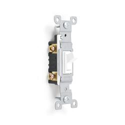 Performax® 15 Amp 1 Pole White Toggle Light Switch at Menards®