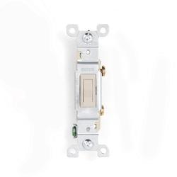 Performax® 15 Amp 1 Pole Ivory Toggle Light Switch at Menards®