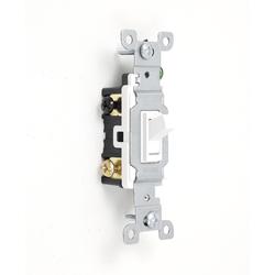 Performax® 15 Amp 3 Pole 3-Way White Toggle Light Switch at Menards®