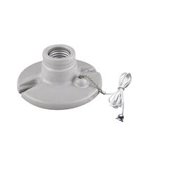 Performax™ White Porcelain Pull Chain Lamp holder at Menards®