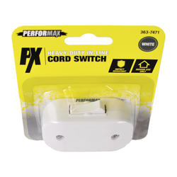 Performax® 6A Amp 1 Pole White Toggle Light Switch at Menards®