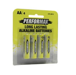 Performax™ AA Alkaline Batteries - 4 pack at Menards®