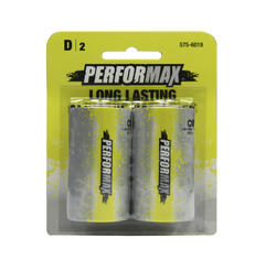 Performax™ D Alkaline Batteries - 2 pack at Menards®