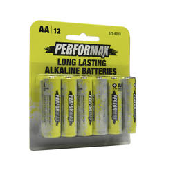 Performax™ AA Alkaline Batteries - 12 pack at Menards®