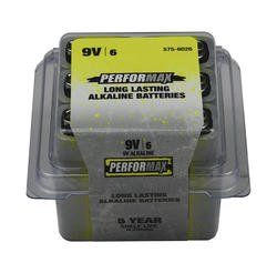 Performax™ 9-Volt Alkaline Batteries - 6 pack at Menards®