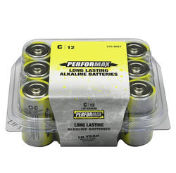 Performax™ C Alkaline Batteries - 12 pack at Menards®