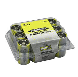 Performax™ C Alkaline Batteries - 12 pack at Menards®
