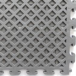 Norsk™ 18-1/3 x 18-1/3 Vented Drain Pattern PVC Tiles (13.95 sq.ft/pkg ...