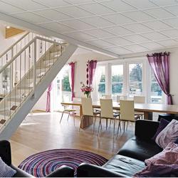 SpectraTile® Finale 2' x 2' White Waterproof Drop Ceiling Tile at Menards®