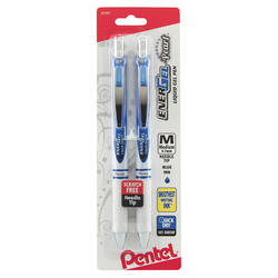 Pentel® Blue EnerGel Pearl Pen - 2 pack at Menards®