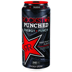 Rockstar® Punched Fruit Punch Energy Drink - 16 oz at Menards®