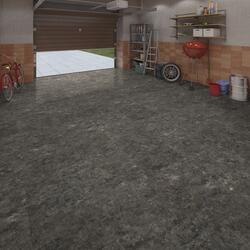 EverLast Tile® Natural Stone & Wood Collection Pacific Slate 20 x 20 ...