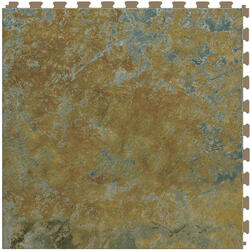 EverLast Tile® Gemstone Collection Indian Slate 20 x 20 Floating Luxury ...