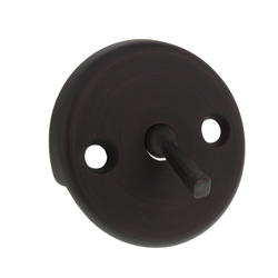 Plumb Works® 2-Hole Oil-Rubbed Bronze Trip Lever Bathtub Drain Overflow ...