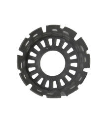 Plumbworks® Toe Touch Brushed Nickel Bathtub Stopper with Strainer at ...