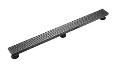 Tuscany® 36" Matte Black Linear Drain Zero Grate at Menards®