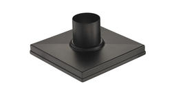 Tuscany® 4" Matte Black Square Drain Zero Grate at Menards®