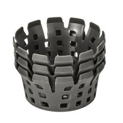 Plumbworks® Toe Touch Matte Black Bathtub Stopper with Strainer at Menards®