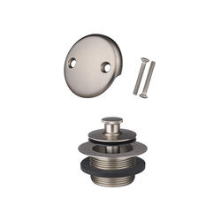 Plumbworks® 2 Hole Brushed Nickel Lift Lock Trim Kit at Menards®