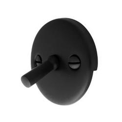 Plumb Works® 2-Hole Matte Black Trip Lever Bathtub Drain Overflow ...