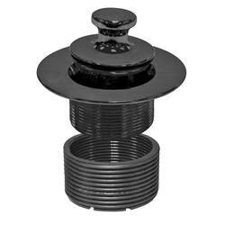 Plumb Works® Matte Black Lift-n-Lock Bathtub Drain at Menards®