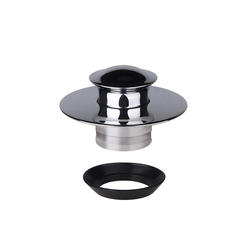 Plumbworks® Jumbo Cap Chrome Tub CoverUp Stopper at Menards®