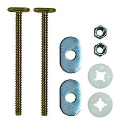 1/4" x 3-1/2" Brass Toilet Flange Bolts at Menards®