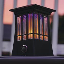 PIC® Solar Lantern Bug Zapper with LED Flame Effect at Menards®
