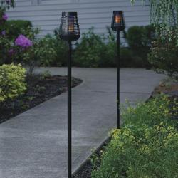 PIC® Solar Insect Killer Torch Bug Zapper with LED Flame Effect at Menards®