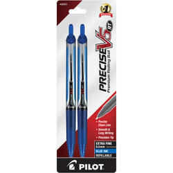Pilot® Precise® V5 RT Extra Fine Blue Pens - 2 pack at Menards®