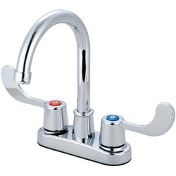 Olympia Two Handle Polished Chrome Bar Kitchen Faucet at Menards®