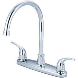 Olympia Accent Two-Handle Polished Chrome Kitchen Faucet at Menards®