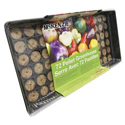 McKenzie Expanding Pellet Seed Starter Greenhouse Kit - 72 Pellet at ...