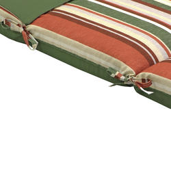 Backyard Creations™ Karina Stripe Reversible Patio Chair Cushion at ...