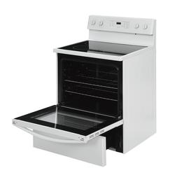 Criterion® 30" 5.1 cu. ft. White Electric Range (Smoothtop) at Menards®