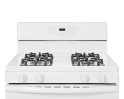 Criterion® 30" 5.1 cu.ft White Gas Range at Menards®