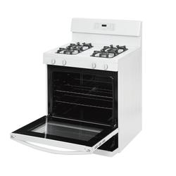 Criterion® 30" 5.1 cu.ft White Gas Range at Menards®
