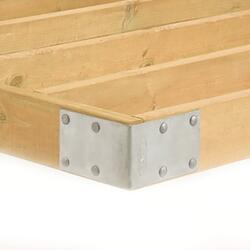 Port Side Commercial Grade Dock Outside Corner Bracket at Menards®