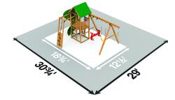 Plateau Gold Factory Built 14 Activity Playset at Menards®