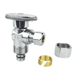 Plumb Pak® 5/8" OD Pex x 3/8" OD Compression Angle Valve at Menards®