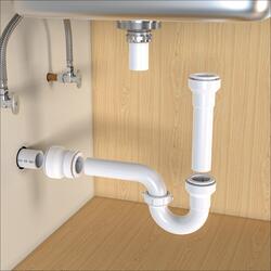 Keeney® Insta-Plumb 2.0 1-1/2" Push to Connect Marvel Trap Adapter at ...