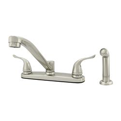 Wasserman Two-Handle Stainless Steel Kitchen Faucet at Menards®