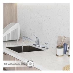 Wasserman Single-Handle Chrome Kitchen Faucet at Menards®